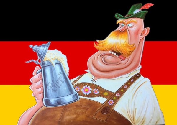 TRADITIONAL GERMAN CHARACTER - Paul Baker Cartoons and Caricatures