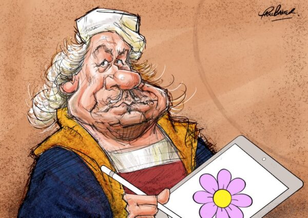 REMBRANDT - Paul Baker Cartoons and Caricatures