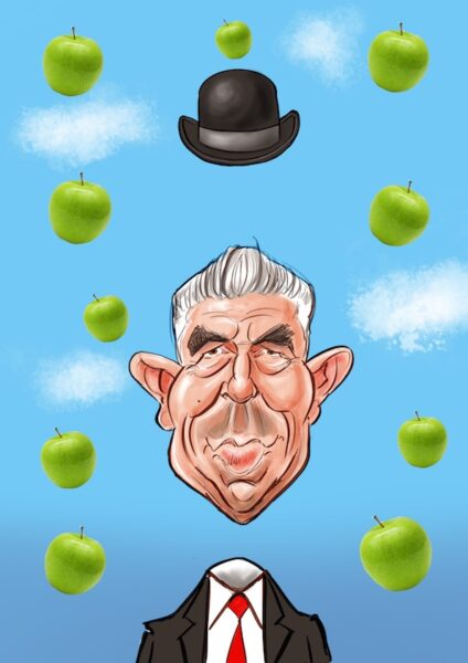 Rene Magritte - Paul Baker Cartoons and Caricatures