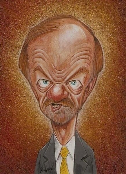 ROBIN COOK - Paul Baker Cartoons and Caricatures